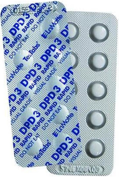 GEMAŞ Dpd3 Bağlı Klor Tableti GEMAŞ Dpd3 Bağlı Klor Tableti