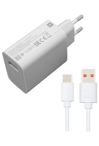 Dolia Xiaomi Mi Note 10 Lite Şarj Cihazı Seti 33W