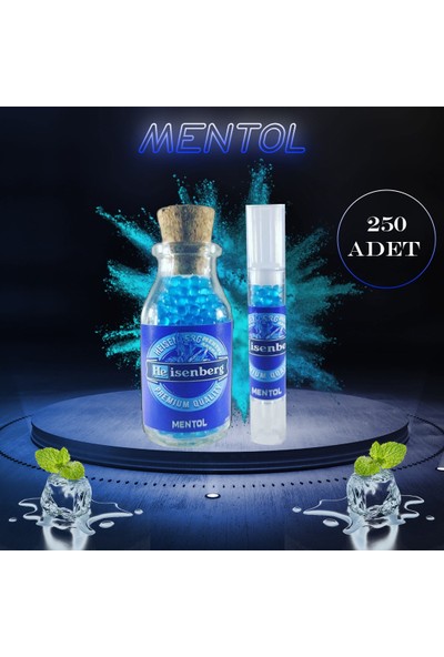 Heisenberg Mentol Topu 250 Adet+Aplikatör Heisenberg Mentol Topu 250 Adet+Aplikatör