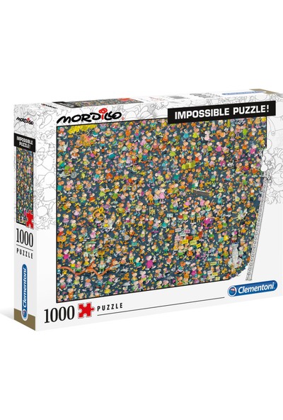Clementoni 1000 Parça Mordillo Impossible Puzzle