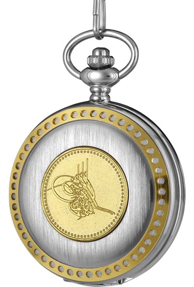 Vegans 143 Tuğralı Zincirli Kapaklı Cep Saati