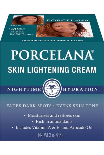 Porcelana Skin Lightening Gece Kremi 85 gr Porcelana Skin Lightening Gece Kremi 85 gr