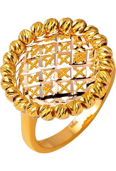 Bilezikci Yaşam Çiçeği Toplu Altın Yüzük Bilezikci Yaşam Çiçeği Toplu Altın Yüzük