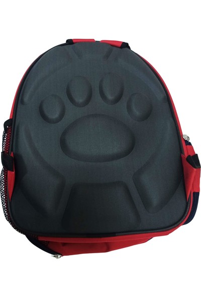 Mockapet Astronot Kedi Sırt Taşıma Çantası 42 x 26 x 35 cm Kırmızı