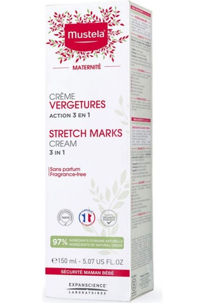 Mustela Maternite Strech Marks 150ML | Çatlak Kremi Mustela Maternite Strech Marks 150ML | Çatlak Kremi