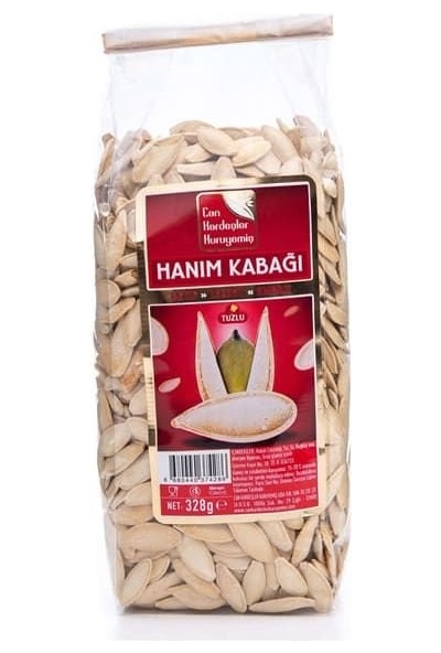 Can kardeşler kuruyemiş Hanım Kabağı ( Hanım Kabak ) 328 gr Pkt Can kardeşler kuruyemiş Hanım Kabağı ( Hanım Kabak ) 328 gr Pkt