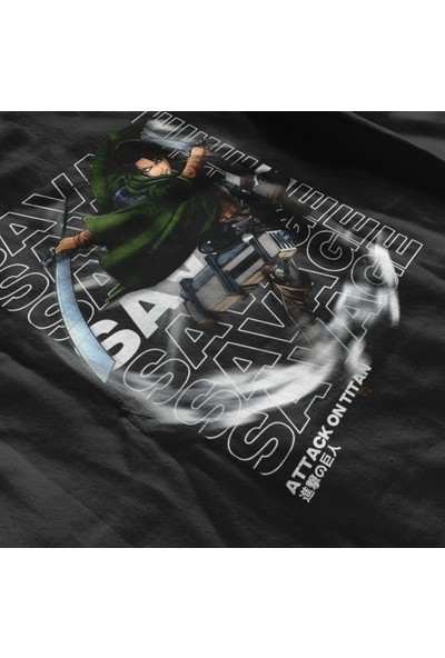 Anime World Unisex Oversize Anime Attack On Titan Savage Levi Kapüşonlu Japon Manga Stil Hoodie Sweatshirt Anime World Unisex Oversize Anime Attack On Titan Savage Levi Kapüşonlu Japon Manga Stil Hoodie Sweatshirt