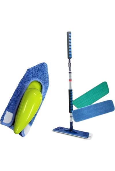 Silva Mikrofiber Mop Ikili Set (Islak Duvar)+Mikrofiber El Mopu Silva Mikrofiber Mop Ikili Set (Islak Duvar)+Mikrofiber El Mopu