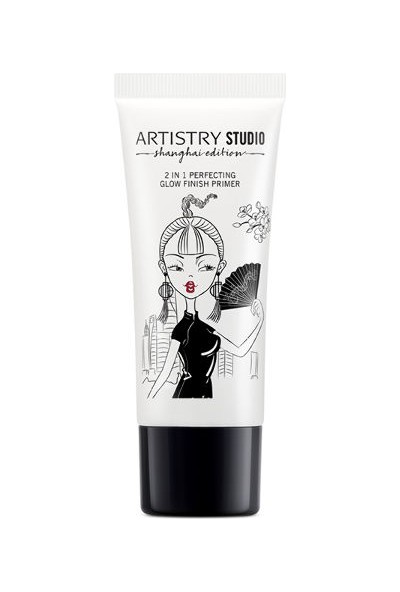 Amway 2'si 1 Arada Parlak Dokulu Makyaj Bazı ve Fondöten Artistry Studio™ Shanghai Edition Amway 2'si 1 Arada Parlak Dokulu Makyaj Bazı ve Fondöten Artistry Studio™ Shanghai Edition