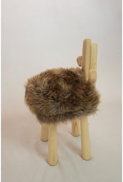 Decoralisa Dekoratif Ahşap Çocuk Sandalyesi