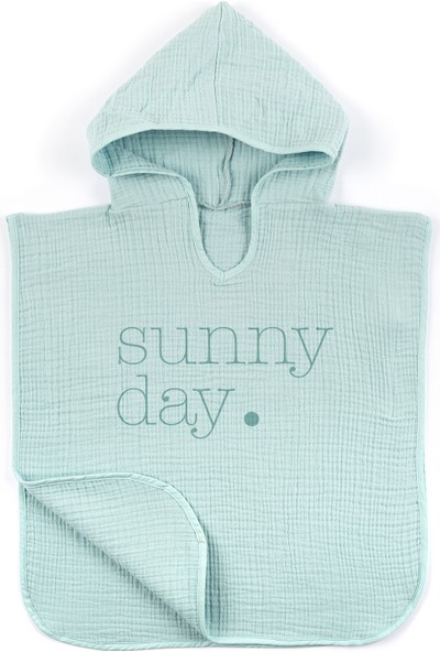 Tuğba Kuğu 4 Kat Müslin Panço - Policolor - Dot Tuğba Kuğu 4 Kat Müslin Panço - Policolor - Dot