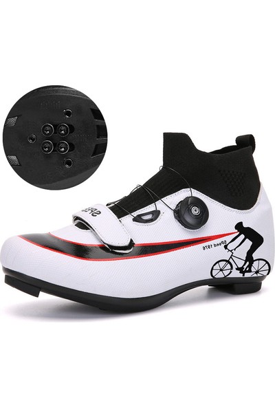 Sitong Beyaz Kırmızı Bisiklet Ayakkabıları (Yurt Dışından) Sitong Beyaz Kırmızı Bisiklet Ayakkabıları (Yurt Dışından)