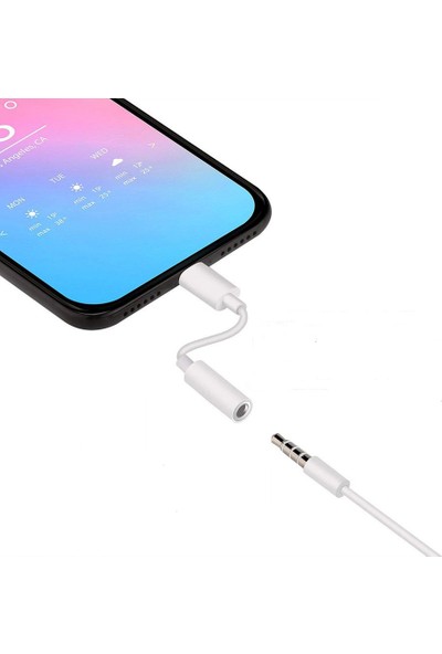Loovox Iphone 7 8 Plus x 11 12 Pro Uyumlu Lightning Kulaklık Çevirici Aux Dönüştürücü Aparat Loovox Iphone 7 8 Plus x 11 12 Pro Uyumlu Lightning Kulaklık Çevirici Aux Dönüştürücü Aparat