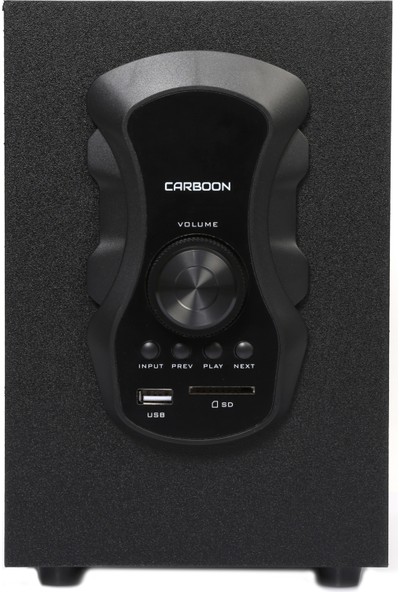 Carboon Kumandalı 2+1 Bluetooth Ses Sistemi USB+Tf+AUX Destekli Carboon Kumandalı 2+1 Bluetooth Ses Sistemi USB+Tf+AUX Destekli