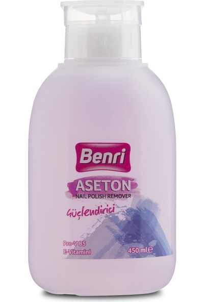 Benri Pompalı Aseton Güçlendirici 450 ml Benri Pompalı Aseton Güçlendirici 450 ml