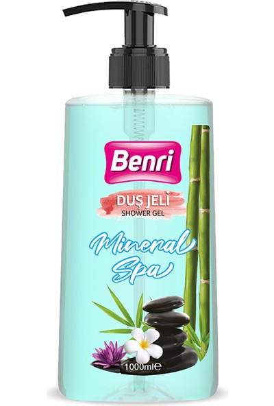 Benri Mineral Spa Duş Jeli 1000 ml Benri Mineral Spa Duş Jeli 1000 ml