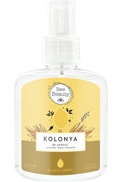 Bee Beauty Klasik Limon Kolonya 100 ml