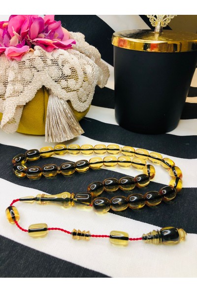 Tesbihas Atölyesi Zar Kehribar Tesbih