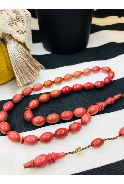 Tesbihas Atölyesi Pink Ivory Ağacı Tesbih Tesbihas Atölyesi Pink Ivory Ağacı Tesbih