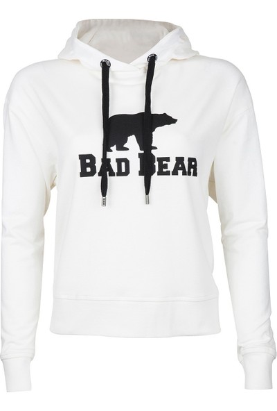 Bad Bear Kadın Hoodie Logo