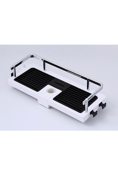 Kastore Banyo Duş Organizer Sabunluk Metalik Korumalı
