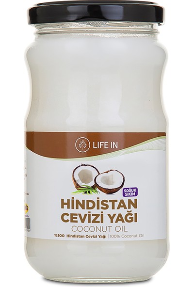 Life In Hindistan Cevizi Yağı 330 ml