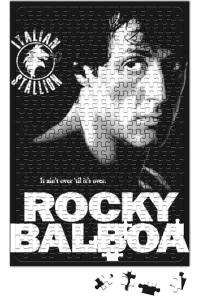 Baskı Dükkanı Rocky Balboa Boks Puzzle 240 Parça Yapboz
