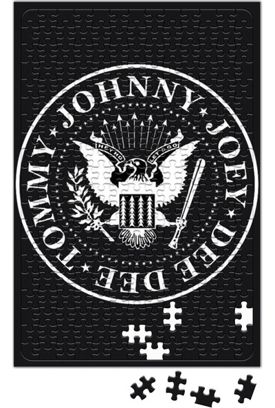 Baskı Dükkanı Ramones Puzzle 240 Parça Yapboz
