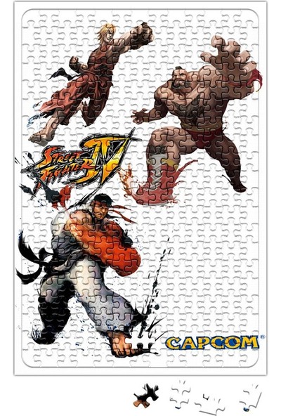 Baskı Dükkanı Street Fighter 01 Puzzle 240 Parça Yapboz