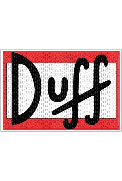 Baskı Dükkanı Duff Puzzle 240 Parça Yapboz