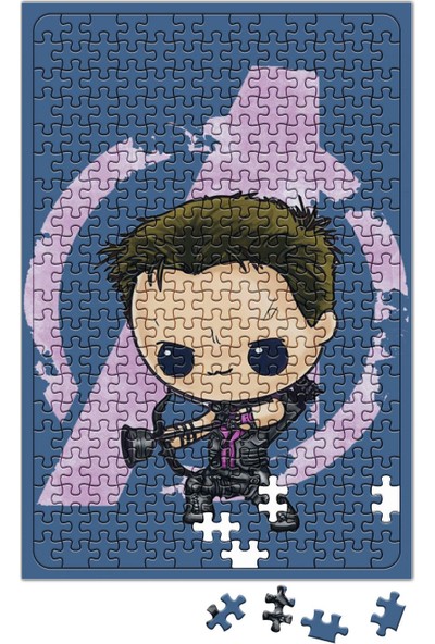 Baskı Dükkanı Avengers Kpoficial Puzzle 240 Parça Yapboz