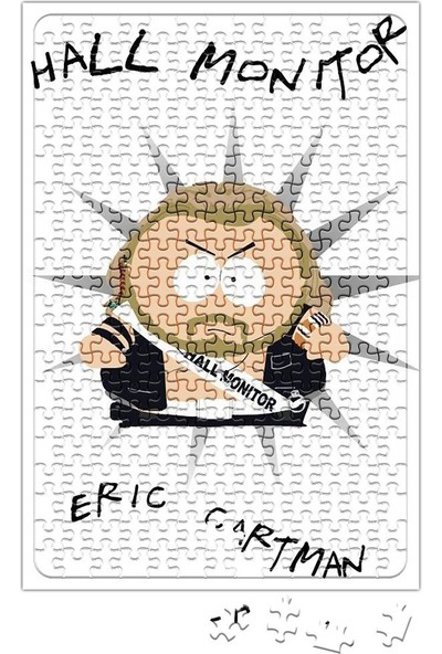 Baskı Dükkanı South Park Eric Cartman Hall Monitor Puzzle 240 Parça Yapboz Baskı Dükkanı South Park Eric Cartman Hall Monitor Puzzle 240 Parça Yapboz