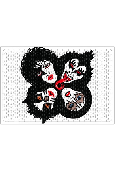 Baskı Dükkanı Kiss Puzzle 240 Parça Yapboz