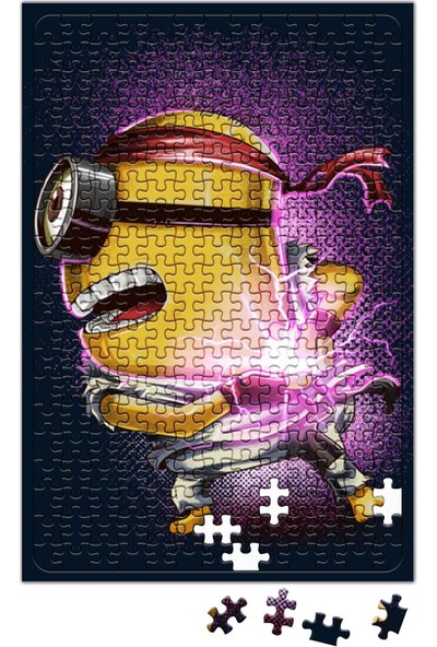 Baskı Dükkanı Minions Puzzle 240 Parça Yapboz