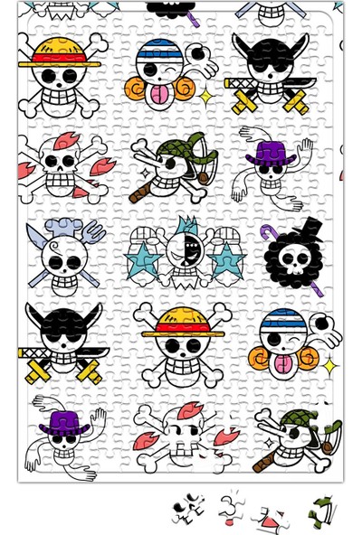 Baskı Dükkanı One Piece Full Skull Puzzle 240 Parça Yapboz Baskı Dükkanı One Piece Full Skull Puzzle 240 Parça Yapboz
