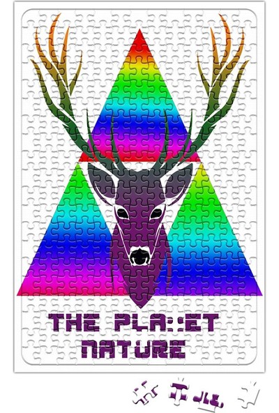 Baskı Dükkanı The Planet Nat Puzzle 240 Parça Yapboz