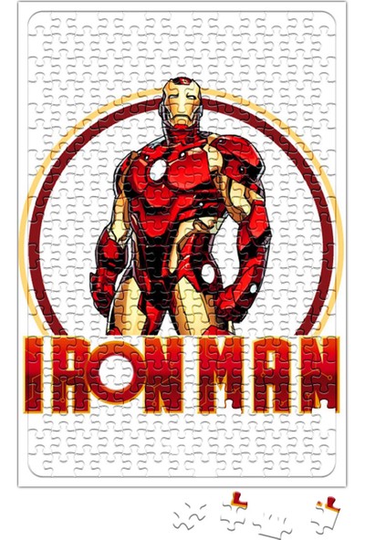 Baskı Dükkanı Iron Man Puzzle 240 Parça Yapboz
