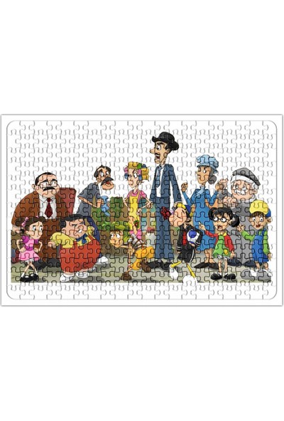 Baskı Dükkanı Turma Do Chaves Puzzle 240 Parça Yapboz