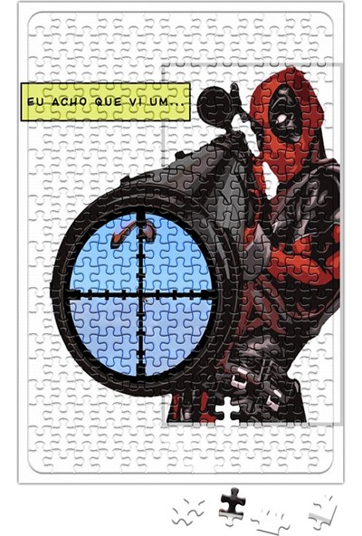 Baskı Dükkanı Deadpool Big Gun Puzzle 240 Parça Yapboz Baskı Dükkanı Deadpool Big Gun Puzzle 240 Parça Yapboz