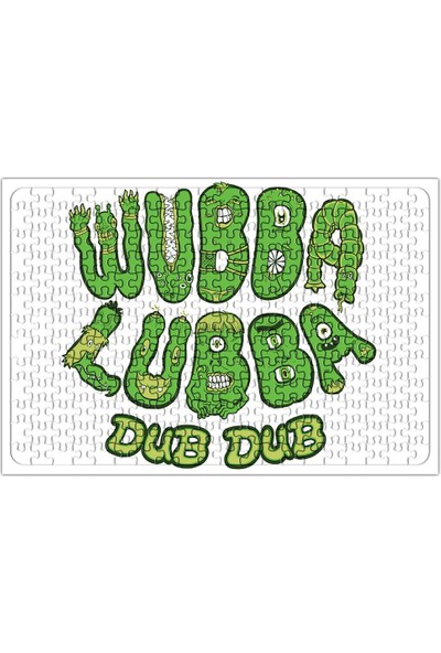 Baskı Dükkanı Rick And Morty 04 Puzzle 240 Parça Yapboz