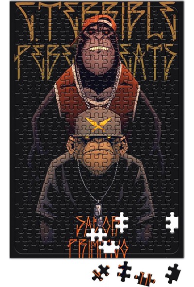 Baskı Dükkanı Geto Primitivo Puzzle 240 Parça Yapboz