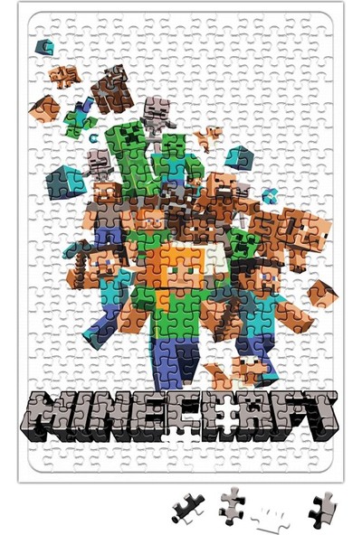 Baskı Dükkanı Minecraft 02 Puzzle 240 Parça Yapboz