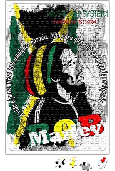 Baskı Dükkanı Bob Marley Puzzle 240 Parça Yapboz Baskı Dükkanı Bob Marley Puzzle 240 Parça Yapboz