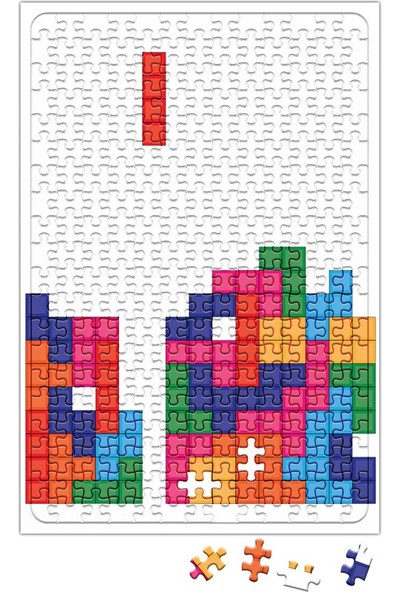 Baskı Dükkanı Tetris Atari Oyun Games Puzzle 240 Parça Yapboz Baskı Dükkanı Tetris Atari Oyun Games Puzzle 240 Parça Yapboz
