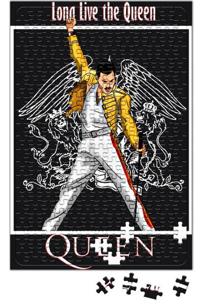Baskı Dükkanı Queen Freddie Mercury Puzzle 240 Parça Yapboz Baskı Dükkanı Queen Freddie Mercury Puzzle 240 Parça Yapboz