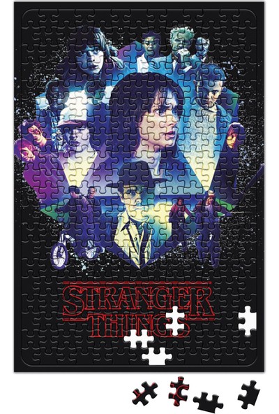 Baskı Dükkanı Stranger Things Puzzle 240 Parça Yapboz Baskı Dükkanı Stranger Things Puzzle 240 Parça Yapboz