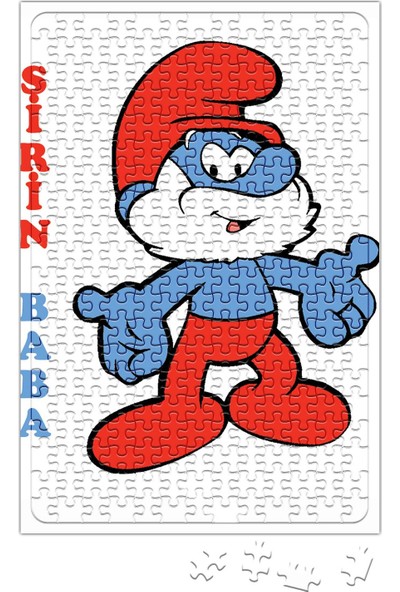 Baskı Dükkanı Şirin Baba Puzzle 240 Parça Yapboz
