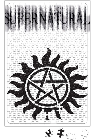 Baskı Dükkanı Supernatural Puzzle 240 Parça Yapboz
