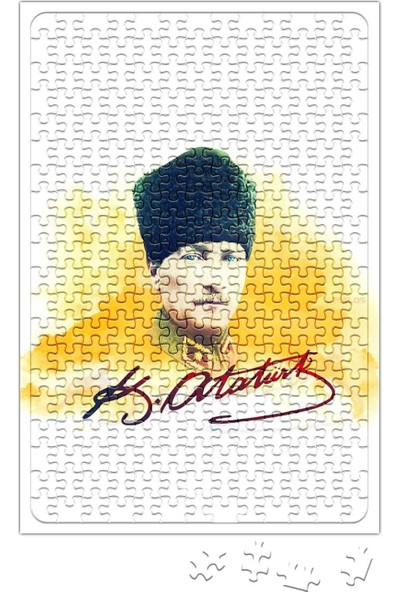 Baskı Dükkanı Mustafa Kemal Atatürk Puzzle 240 Parça Yapboz Baskı Dükkanı Mustafa Kemal Atatürk Puzzle 240 Parça Yapboz