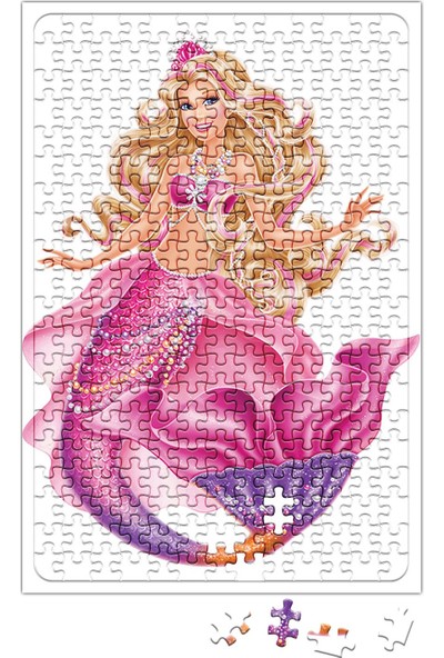 Baskı Dükkanı Barbie Puzzle 240 Parça Yapboz
